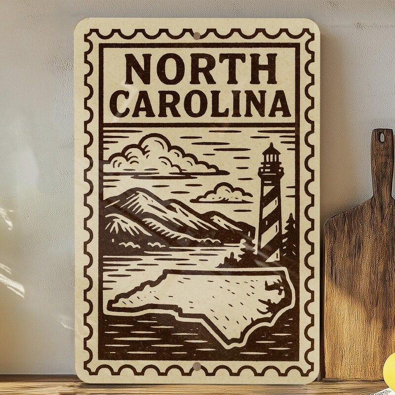 North Carolina Sign - Etsy