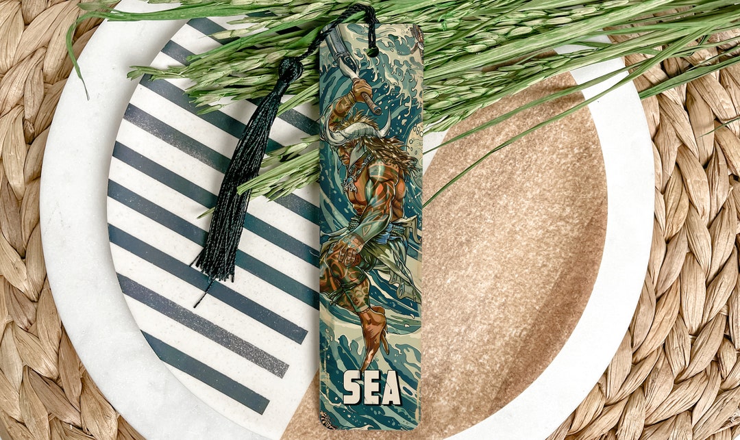 Kanaloa Ocean Waves Bookmark, Hawaiian God, Metal Bookmark, SEA Year 14 ...
