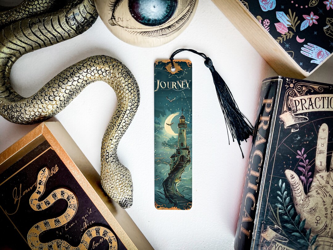 Travel Bookmark, Journey, Metal Bookmark, Book Lover Gift, Adventure ...