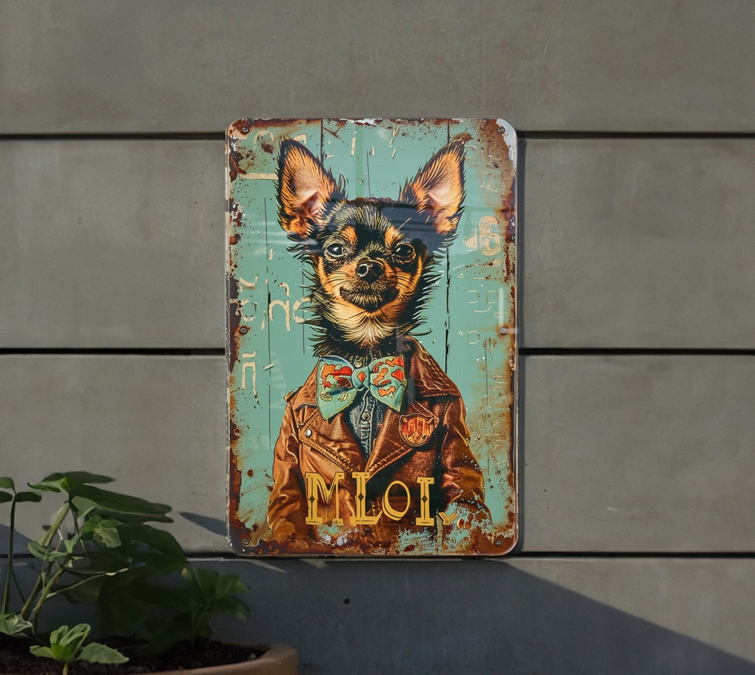 Mudi Vintage Style Metal Sign, Perfect Gift Idea, Unique Wall Decor ...