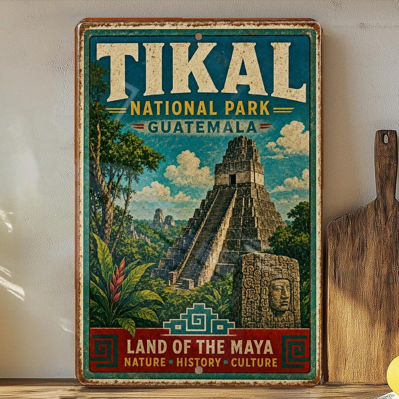Tikal Souvenir - Etsy