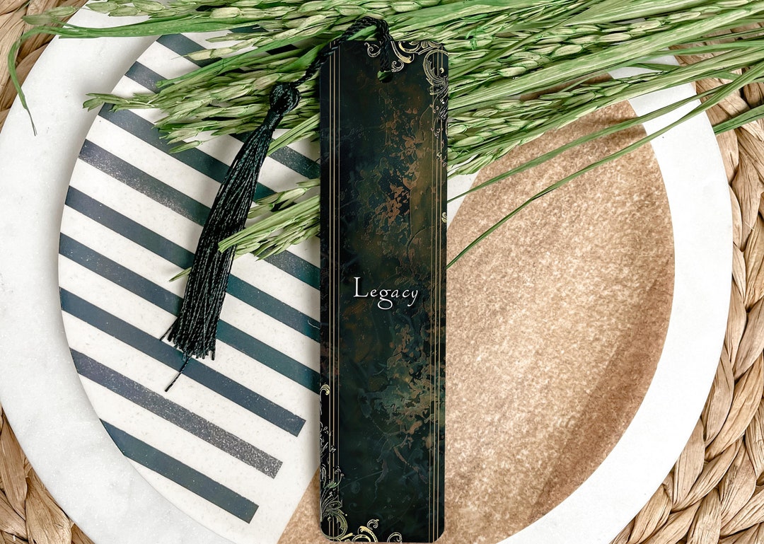 Legacy Bookmark, Historical Fiction, Metal Bookmark, Book Lover Gift ...