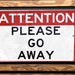 Metal Warning Sign, Do Not Dumb Here, No Dumb Area, Funny Sarcastic ...