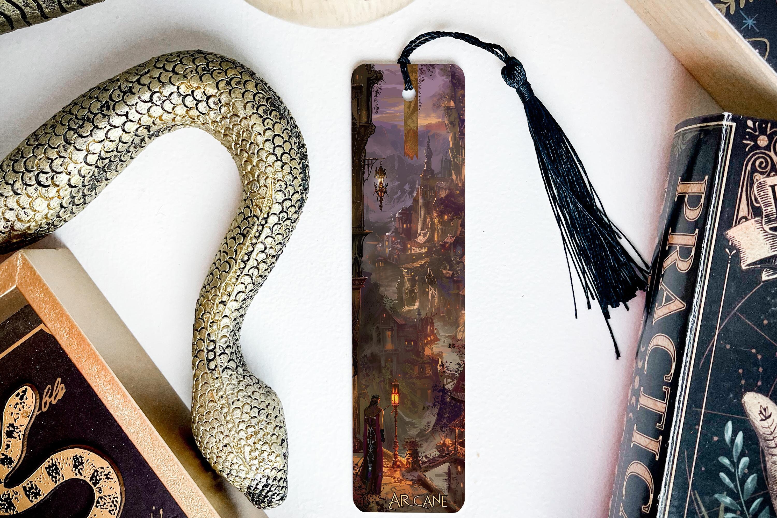 Arcane Metal Bookmark, Fantasy-themed, Unique Reading Accessory ...