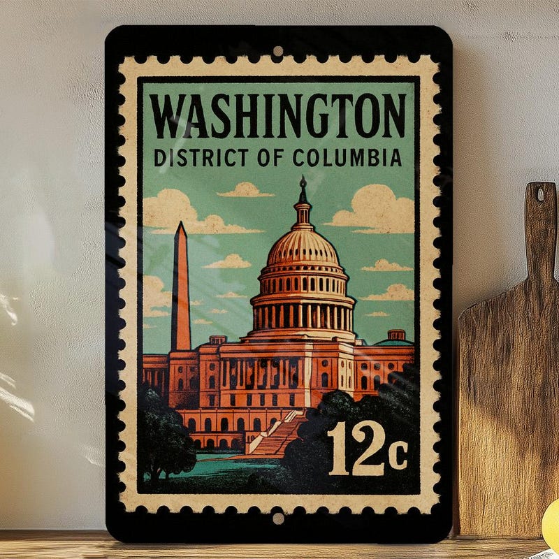Washington Dc Stamps - Etsy