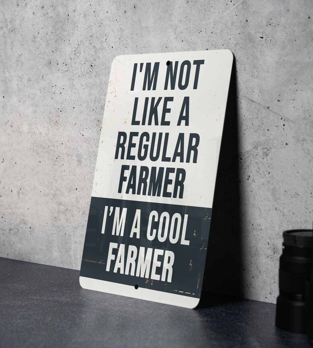Unique Farmer Metal Sign, Rustic Farmhouse Decor, Country Life Art ...