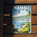 Retro Cartoon Hawaii Visit Metal Sign: Vintage Decor, Hawaiian Travel ...