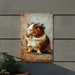Texel Guinea Pig Metal Sign, Vintage Style Decor, Guinea Pig Gift, Wall ...