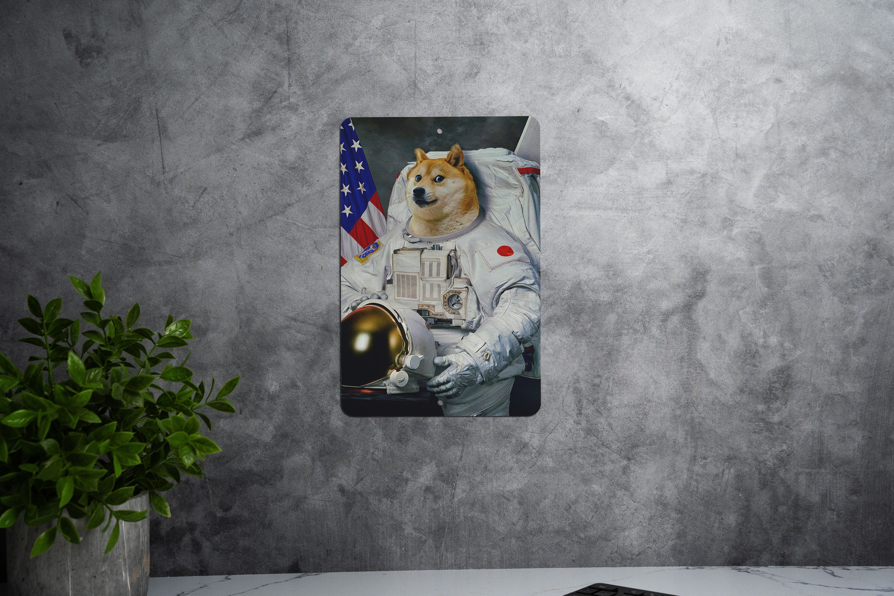 Doge Meme Astronauta