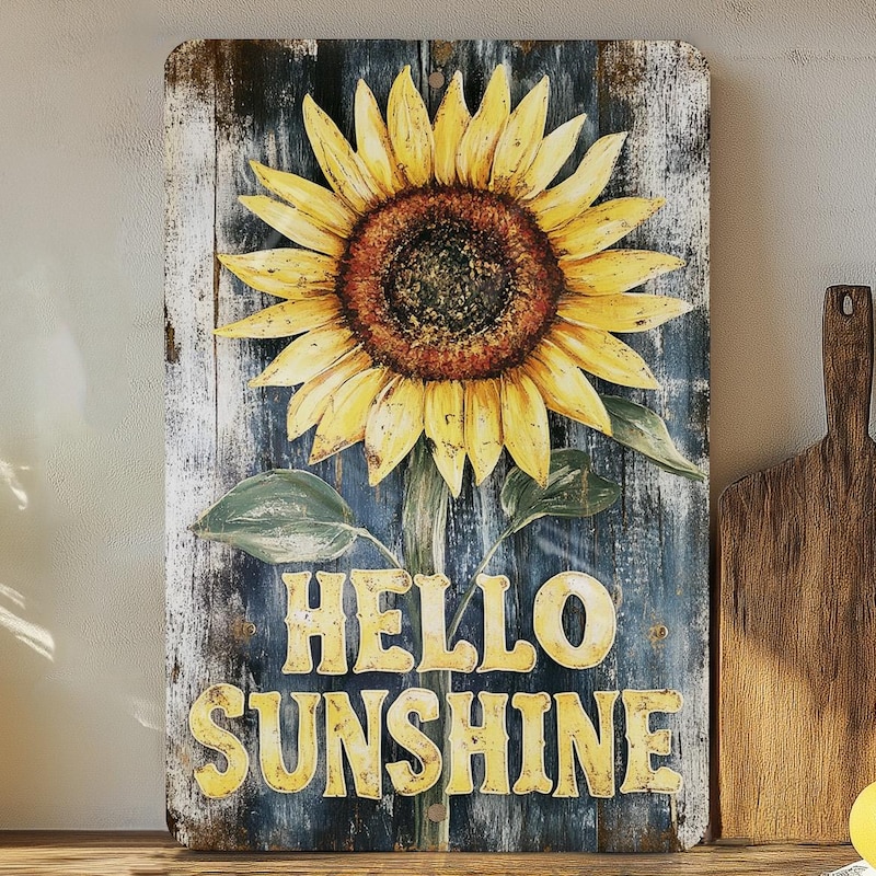 Sunflower Sign - Etsy