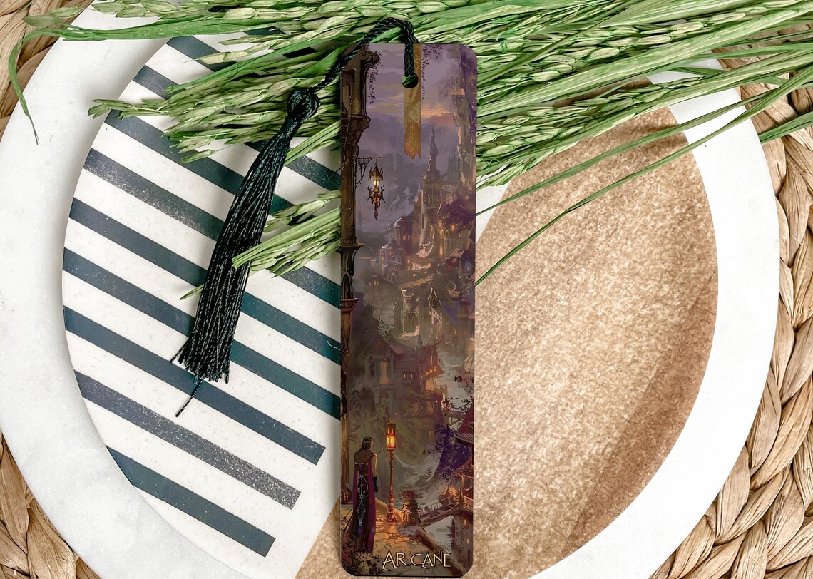 Arcane Metal Bookmark, Fantasy-themed, Unique Reading Accessory ...
