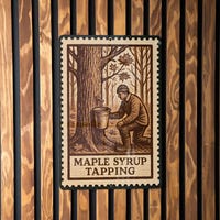 The Sugar Shack Sign, Pure Maple Syrup Metal Wall Decor, Maple Tree ...
