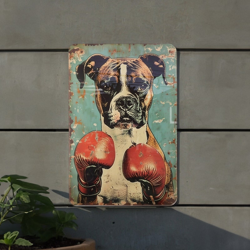 Boxer Sign - Etsy