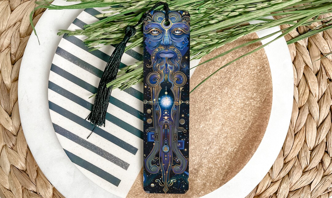 Rangi Maori Sky Father Metal Bookmark, Celestial Symbols, Heavenly ...