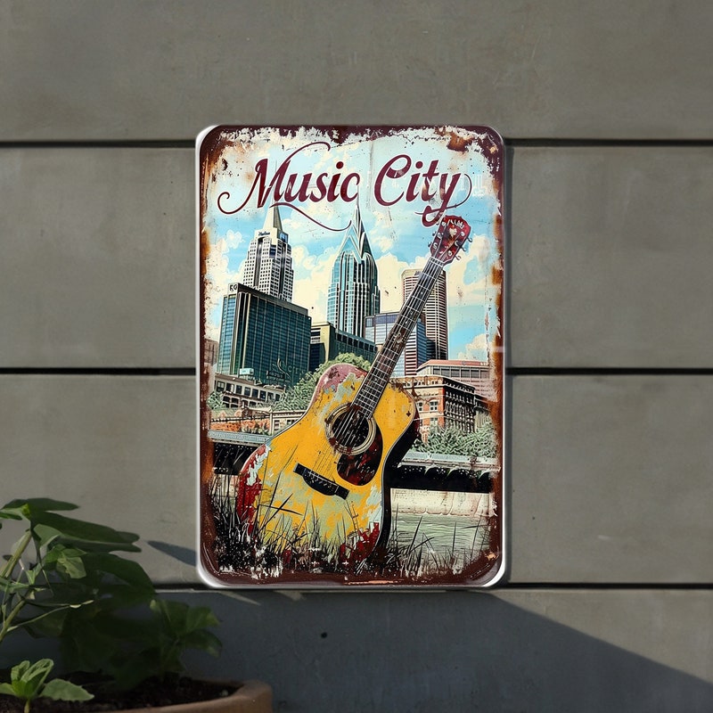 Music City Nashville Sign - Etsy