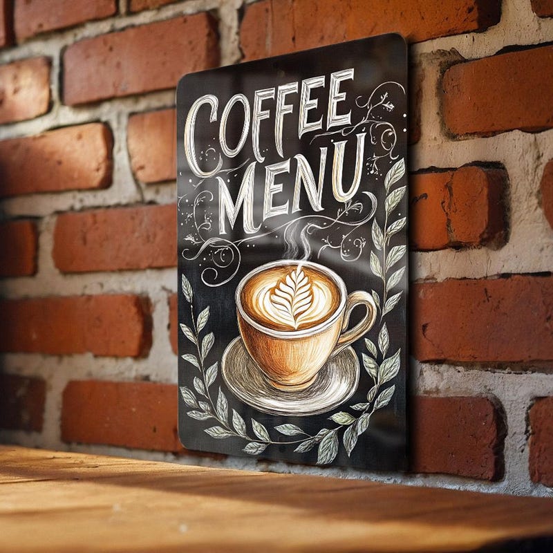 Coffee Chalkboard - Etsy