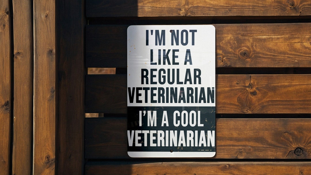 Metal Sign for Veterinarians - Unique Decor, Vet Office Sign, Animal ...