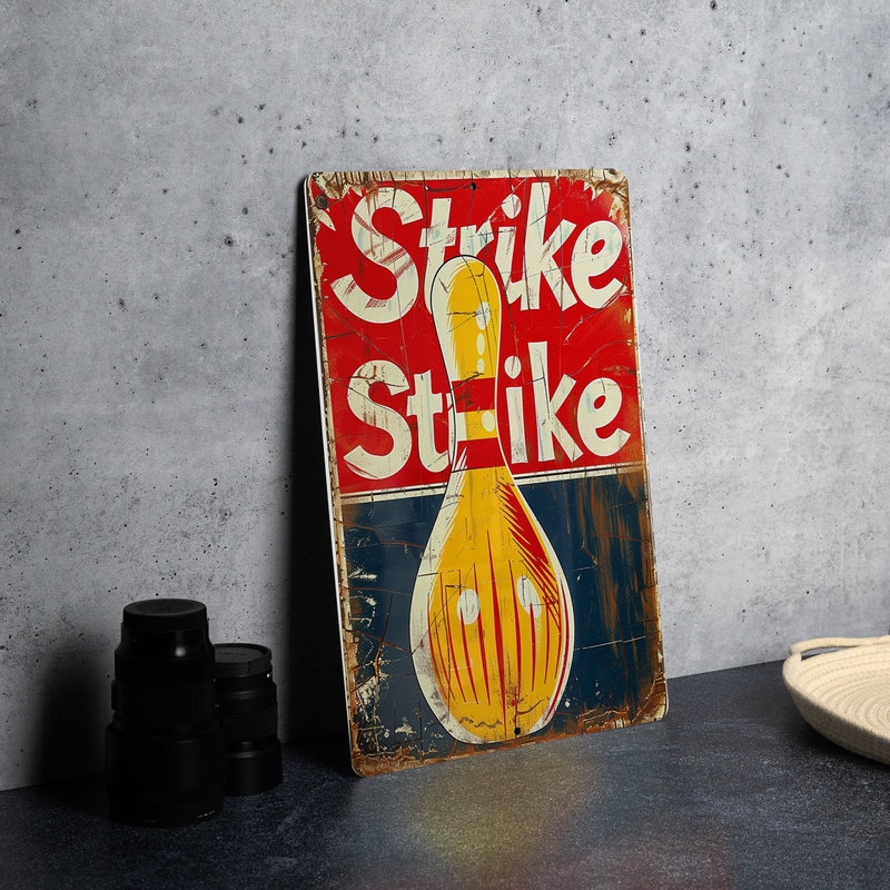 Bowling Alley Sign - Etsy