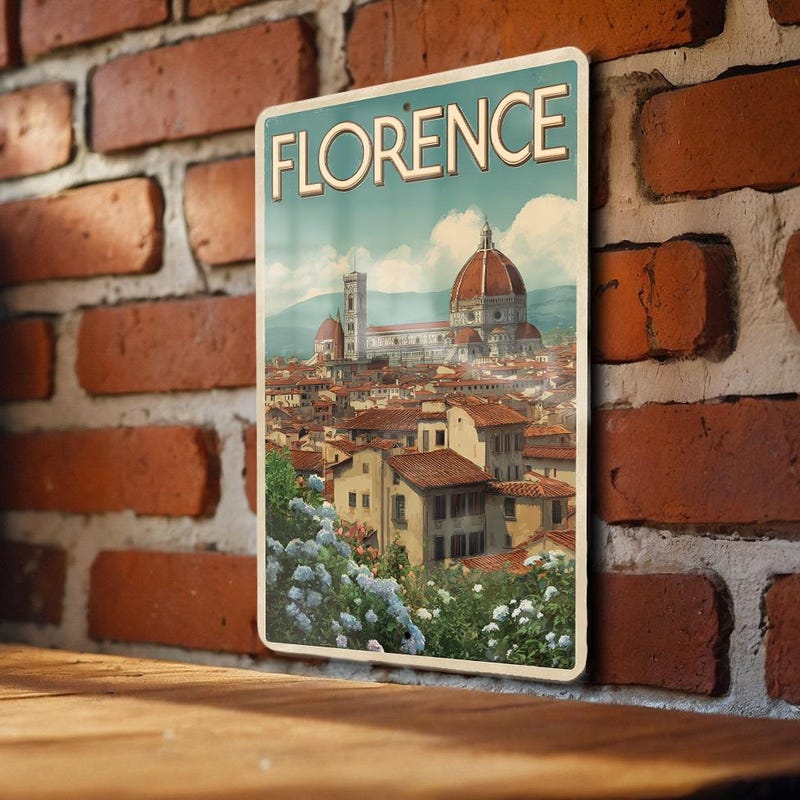 Vintage Tin Travel Signs - Etsy