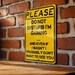 Gaming Room Decor, Do Not Disturb Sign, Metal Wall Art, Gamer Gift ...