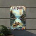 Vintage Aluminum Sign, Canadian Canoe Trip, Lake Paddle, Wilderness ...