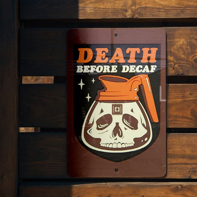 Death Before Decaf - Etsy