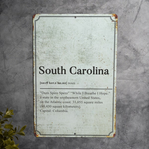 The South Sign - Etsy