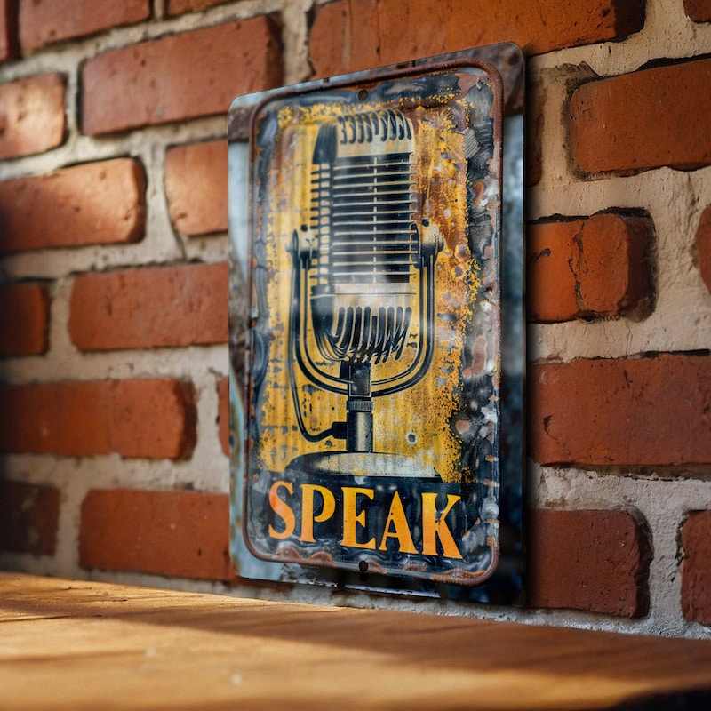 Custom Podcast Sign - Etsy