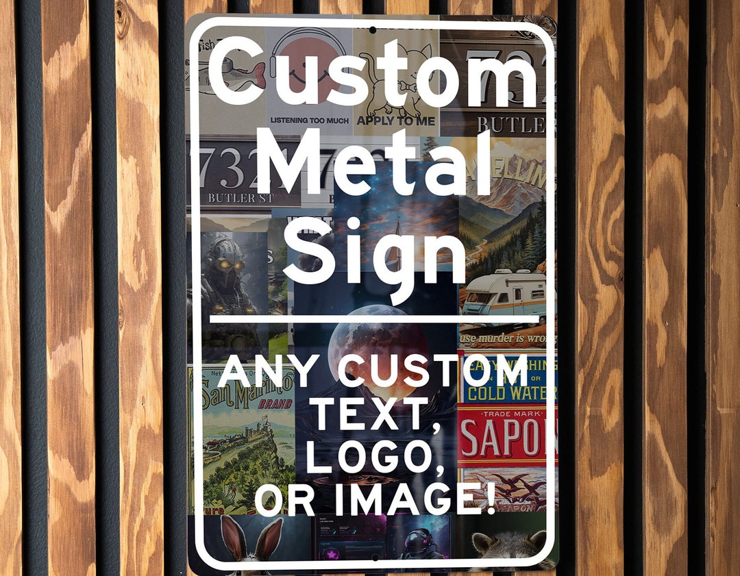 Custom Home Decor Aluminum Sign - Personalized House Signage, UV ...