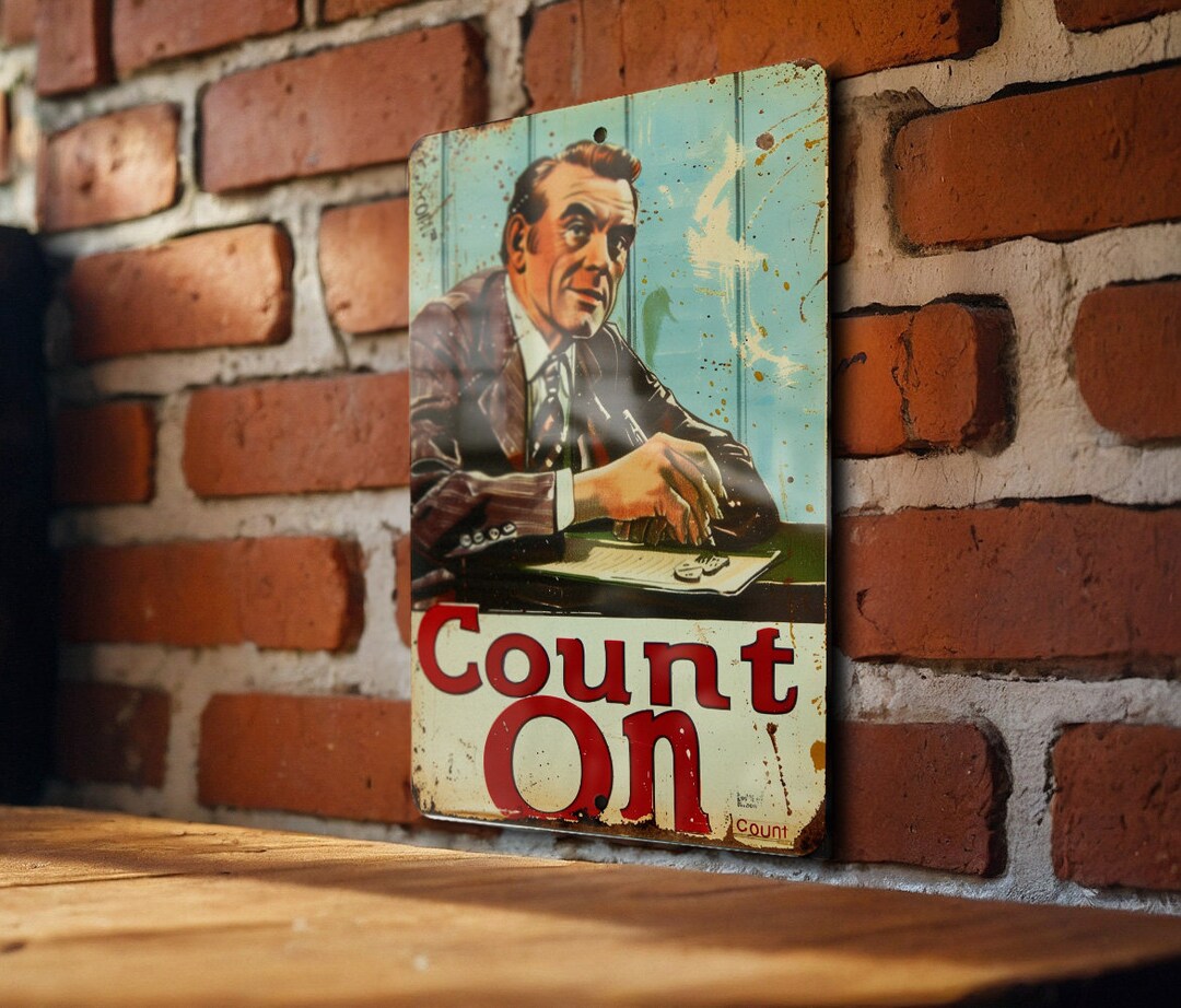 Vintage Accountant Sign, Metal Wall Decor, Office Art, Retro Accountant ...