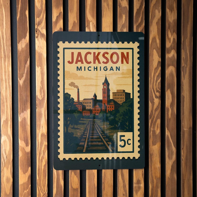 Jackson Michigan Vintage - Etsy
