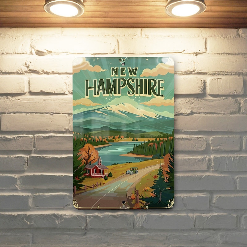 New Hampshire Art - Etsy
