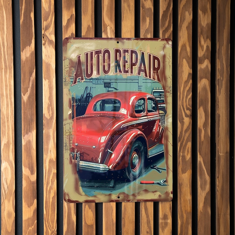 Auto Repair Sign - Etsy