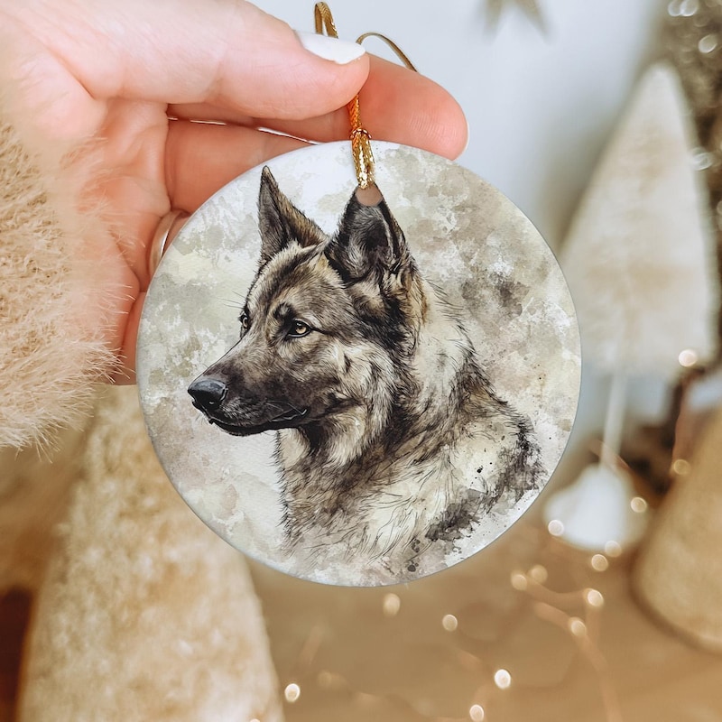 Ceramic Treeing Hound Dog - Etsy