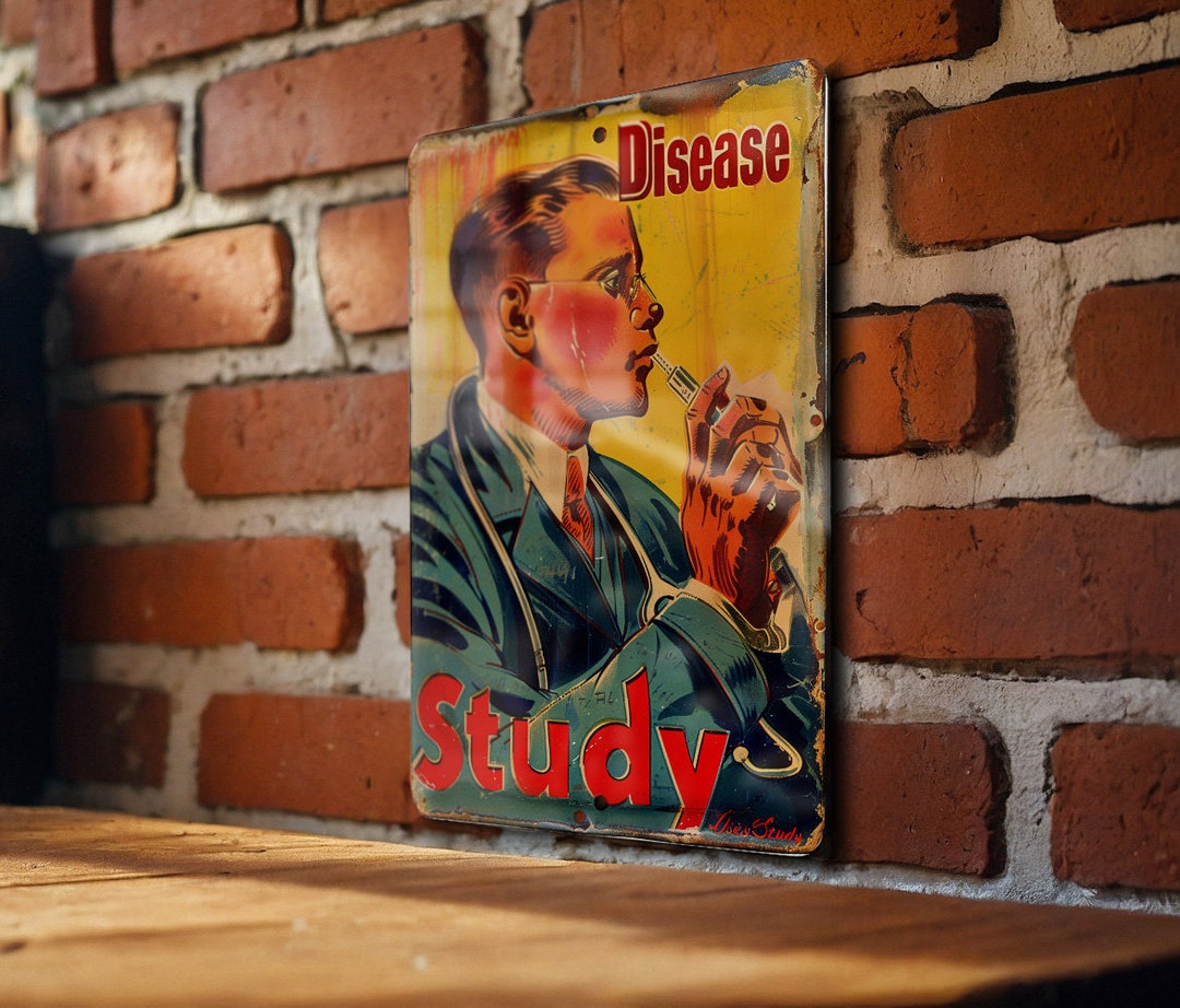 Pathologist Disease Study, Vintage Style Metal Sign, Gift for ...