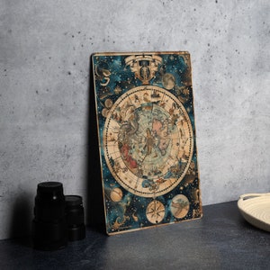 Mythic Stars Vintage Style HD Metal Sign, Celestial Chart, Mythological ...