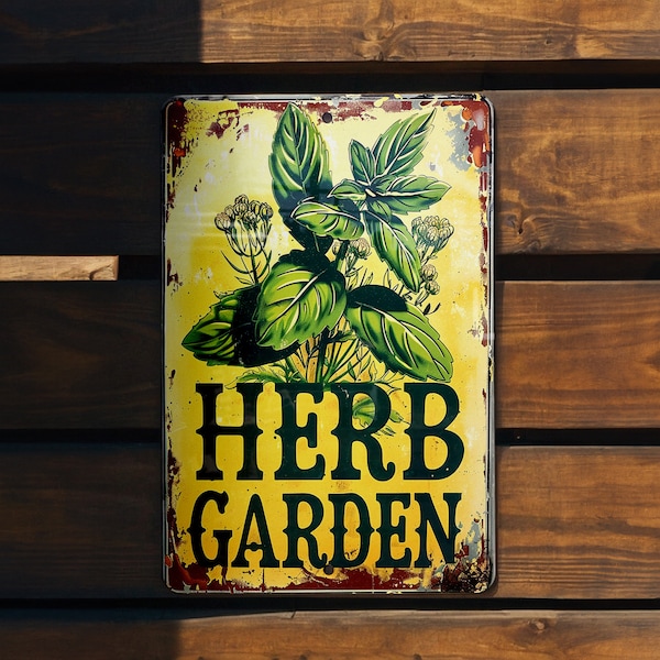 Herb Garden Signs - Etsy