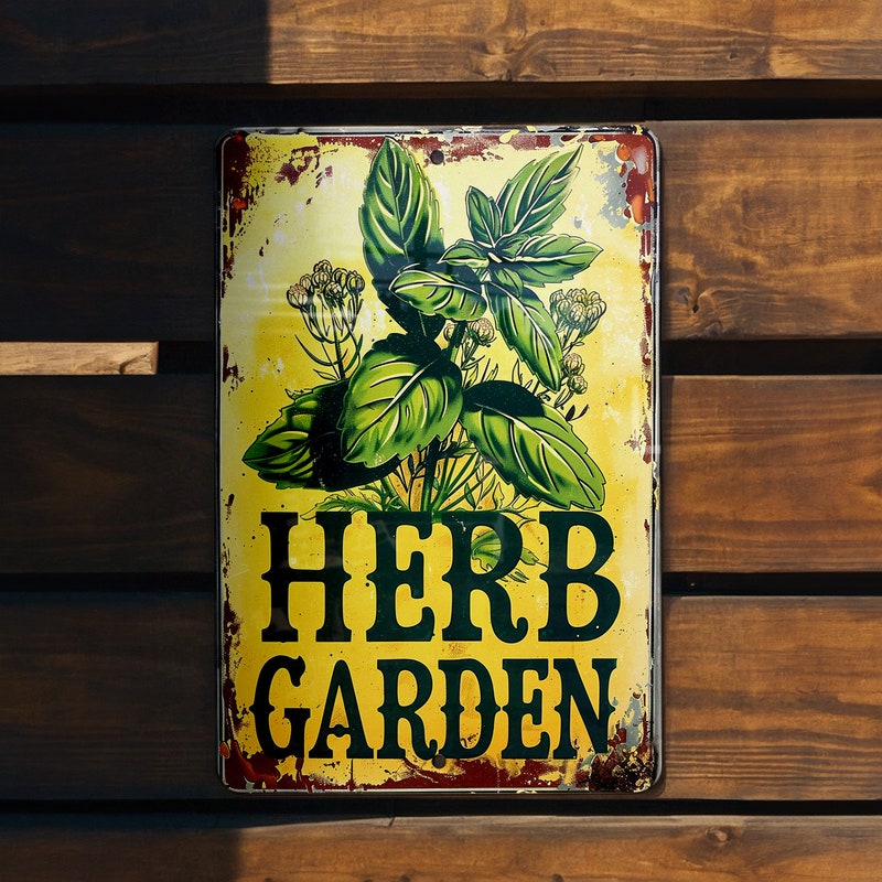 Herb Garden Signs - Etsy