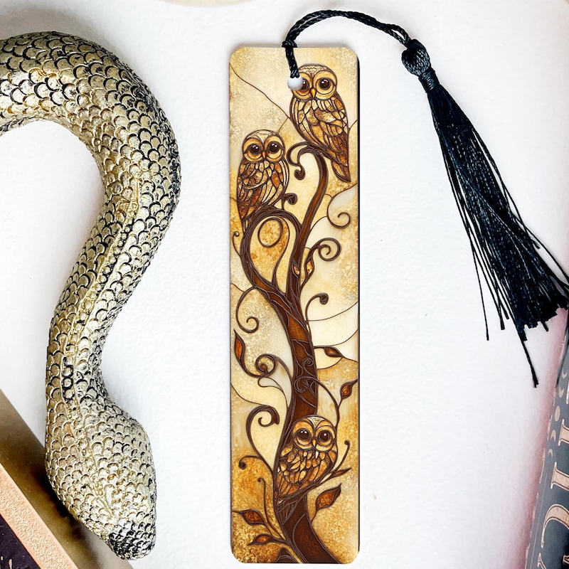 Whimsical Owl Bookmarks - Etsy
