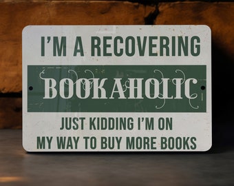 READING Street Sign Lover Books Library Kindle Nook Reader Education ...