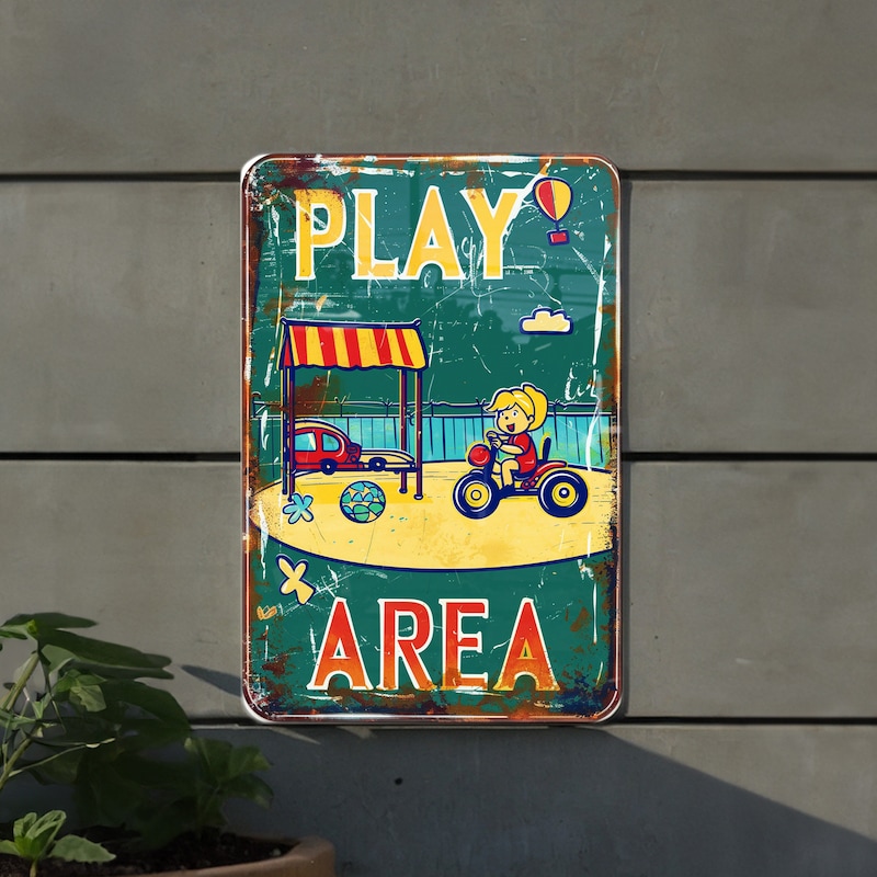 Play Sign - Etsy