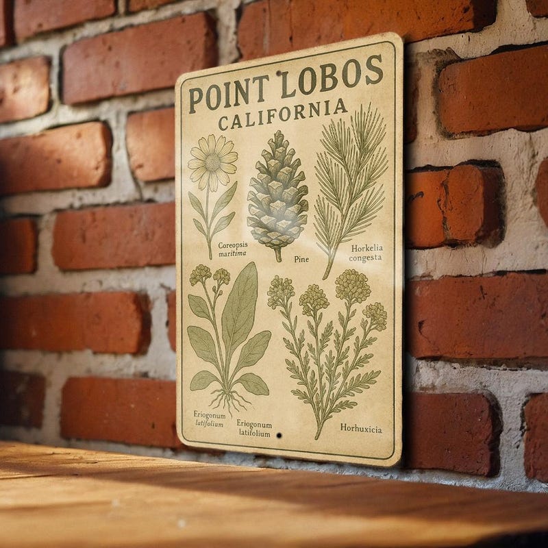 Vintage Point Lobos - Etsy