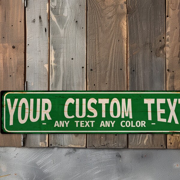 Outdoor Metal Signs - Etsy