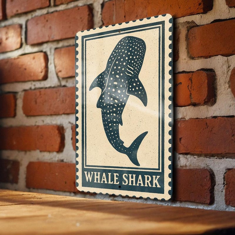 Metal Whale Beach Sign - Etsy