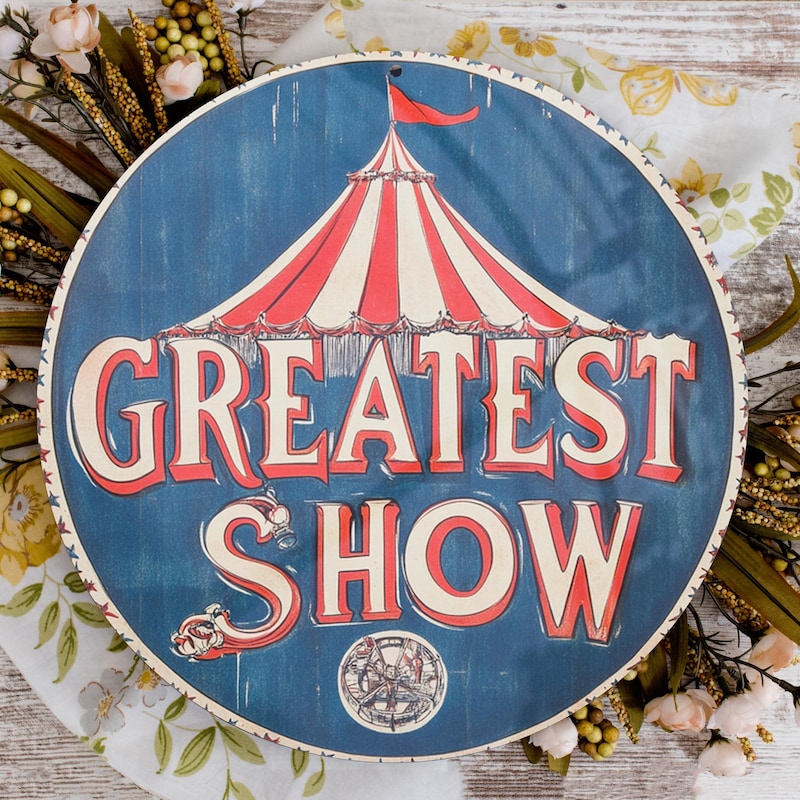 Vintage Circus Signs - Etsy