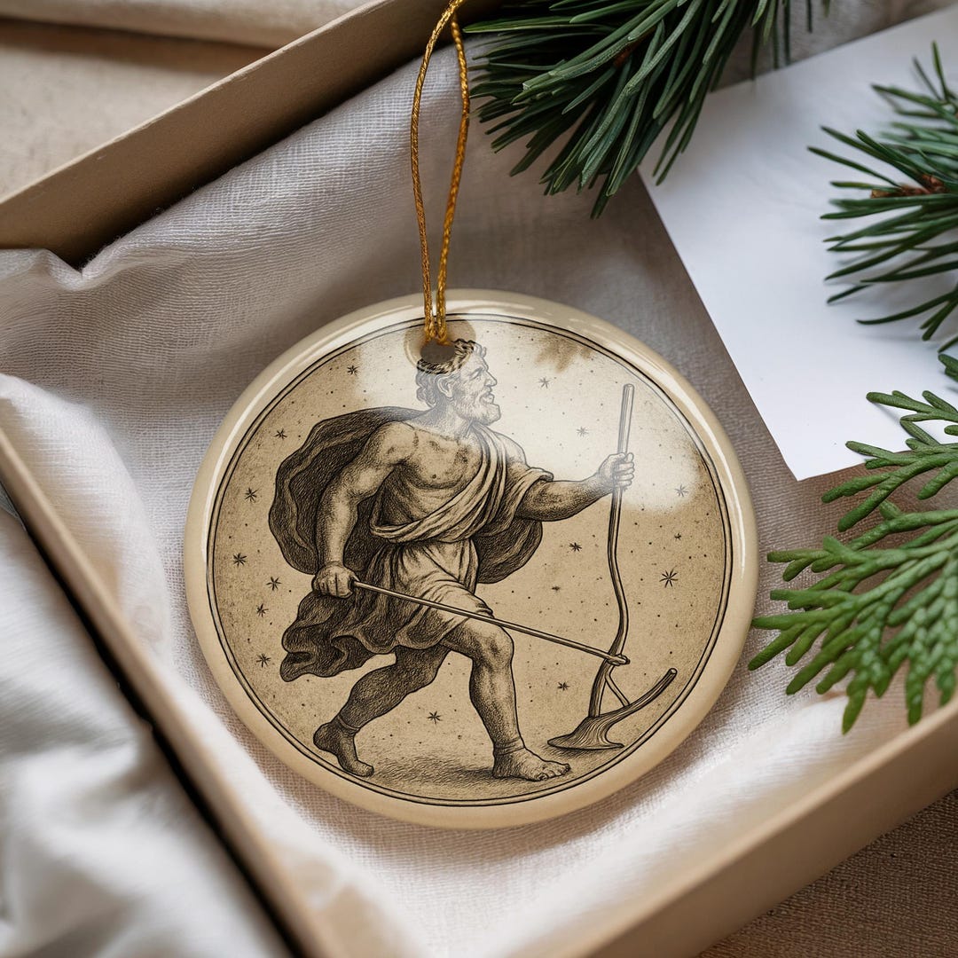 Bootes Star Constellation Ceramic Ornament – 18th-century Celestial ...
