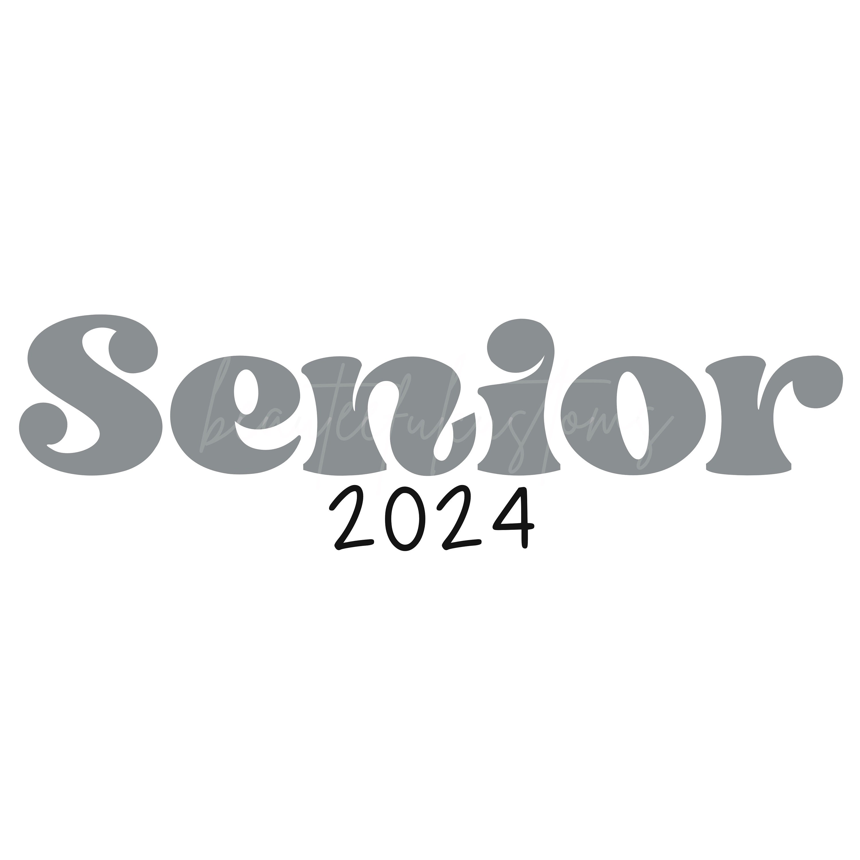 Grey Senior 2024 Svgsenior 2024 Png Senior 2024 Graduation - Etsy