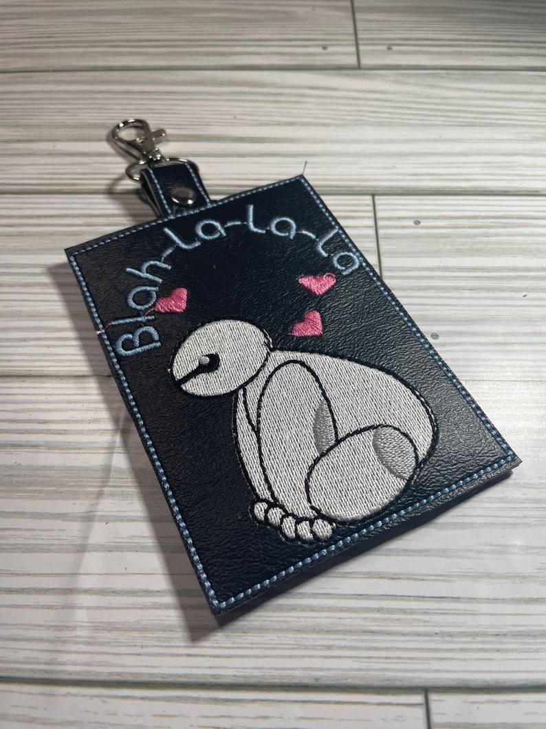 Puffy Hero ID Card Holder, Baymax ID Holder, Big Hero 6, Marvel, Gift ...