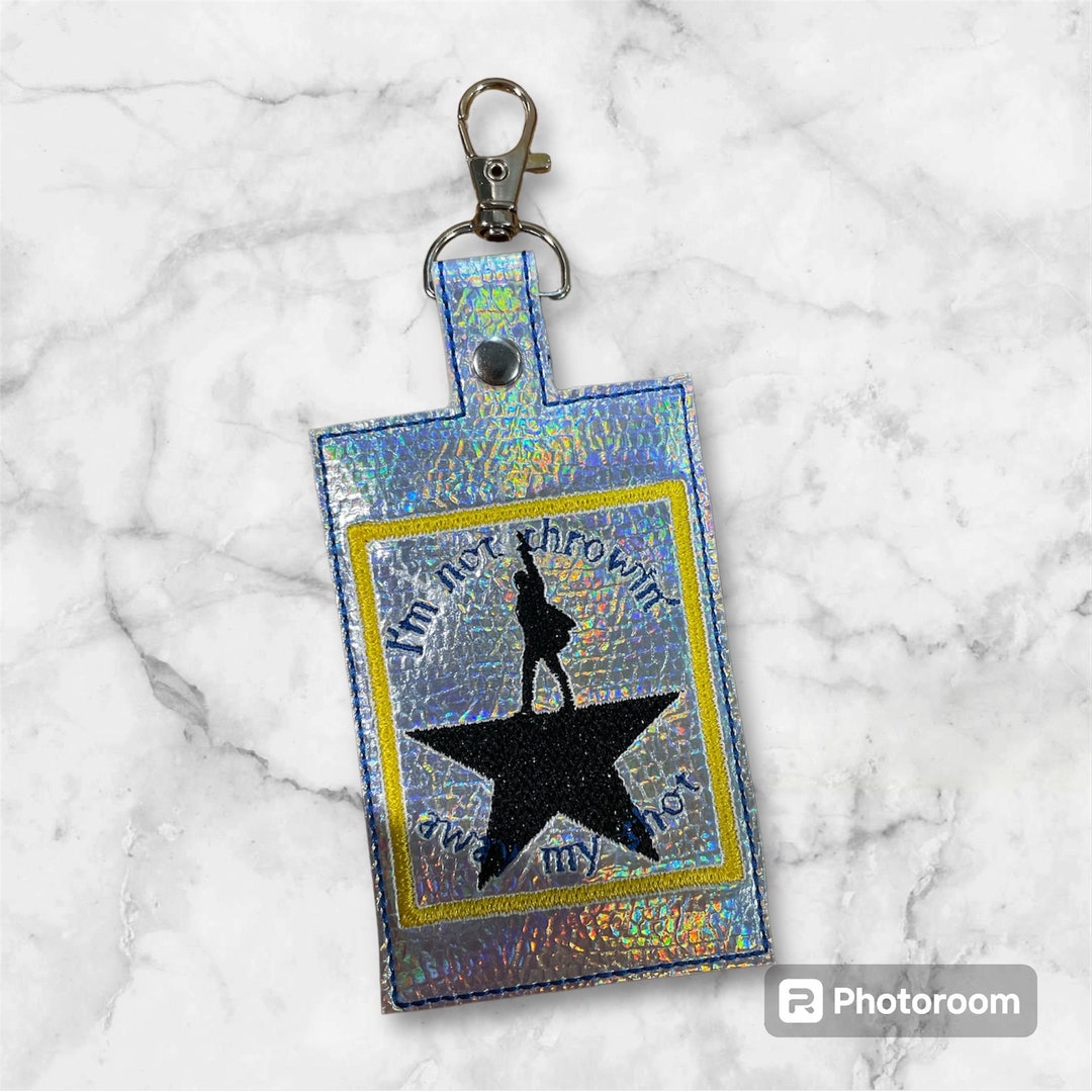 Broadway Musical Inspired ID Holder, My Shot ID Card Carrier, Hamilton ...