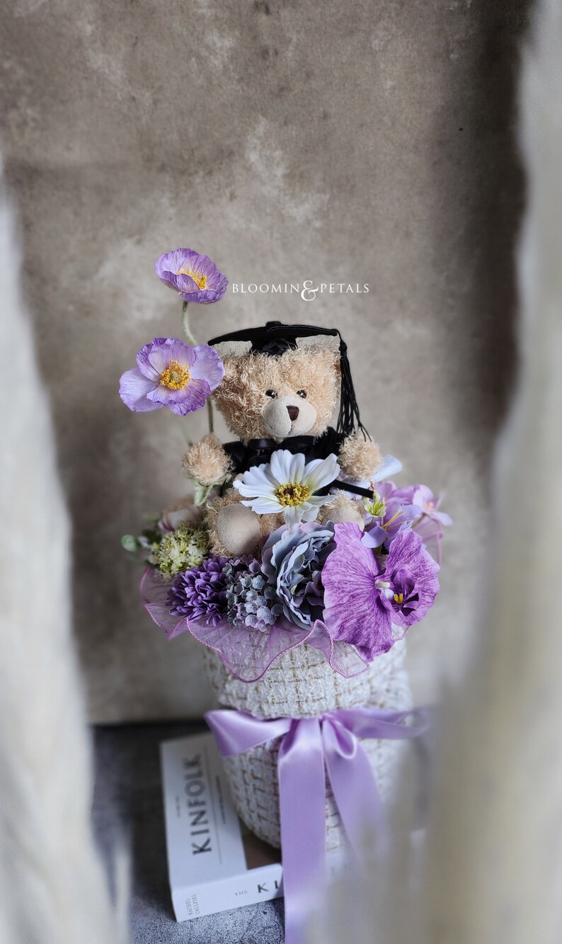 Graduation Flower Bouquet Graduation Flower Gift Unique Gift - Etsy